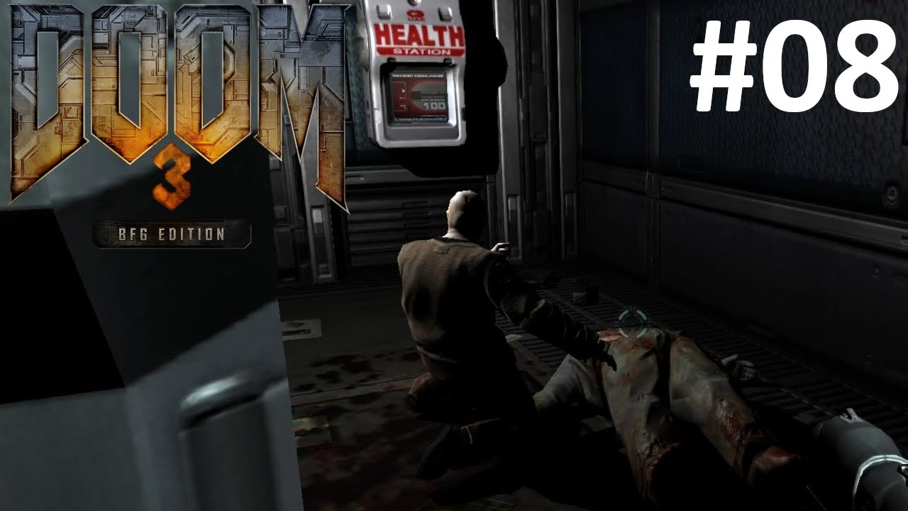 Let's Play Doom 3 BFG Edition 08 - Zombies eating zombies - YouTube