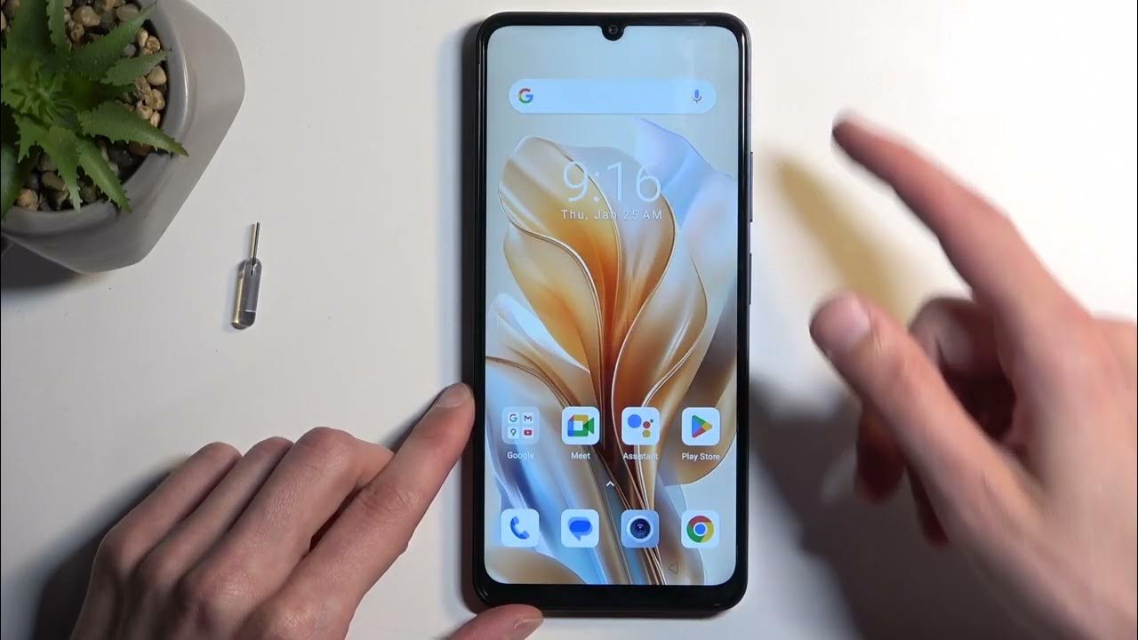 How to Insert SIM and SD Cards into BLACKVIEW Color 8 - YouTube