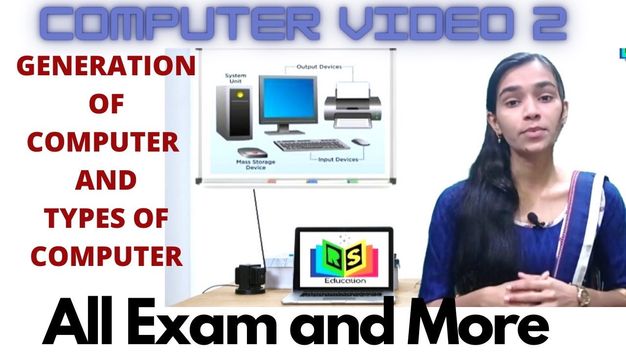 computer class2 Generation of computer 🔥🔥🔥 Types of computer | computer ...