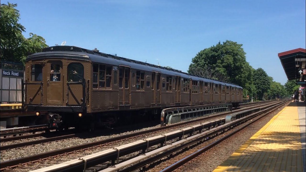 [MTA]: TOMM / BU Gate Cars & BMT Standards Train Action @ Neck Road ...