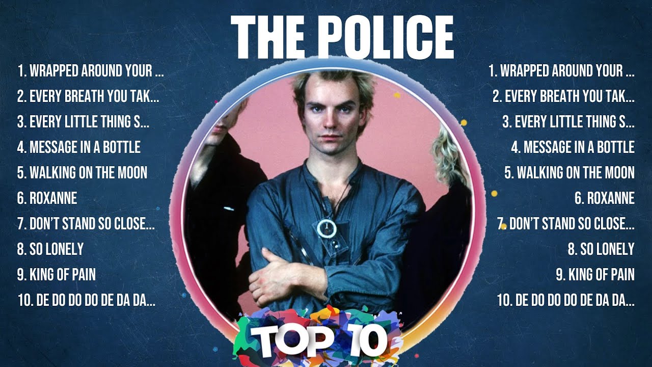 The Police ~ Greatest Hits Full Album ~ Best Old Songs All Of Time ...