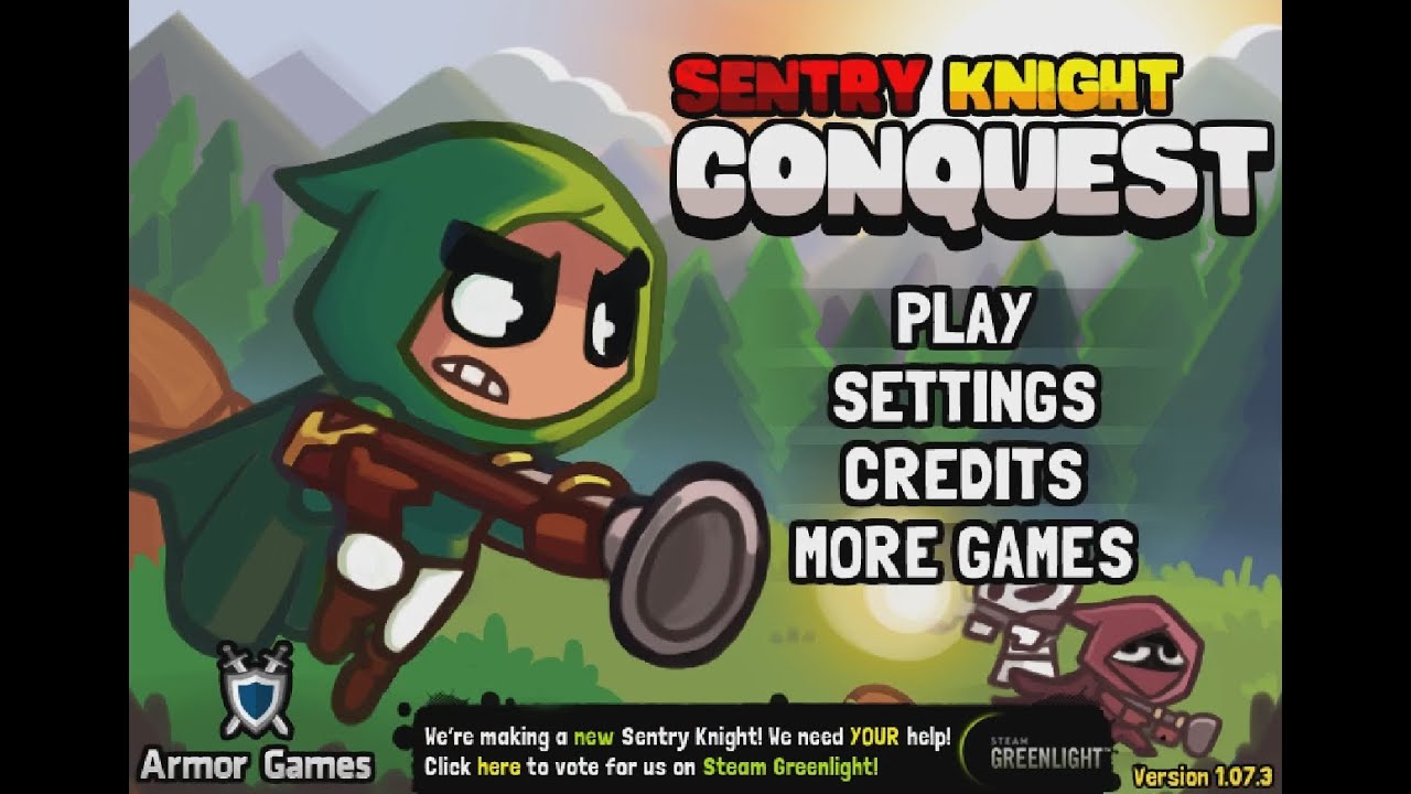 Sentry Knight Conquest - World 1 and 2 - YouTube