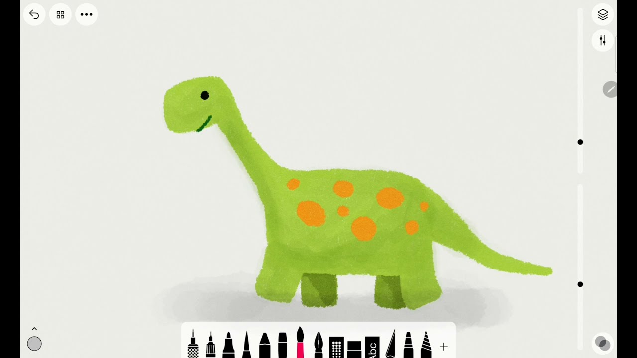 How to Draw a Brachiosaurus! - YouTube