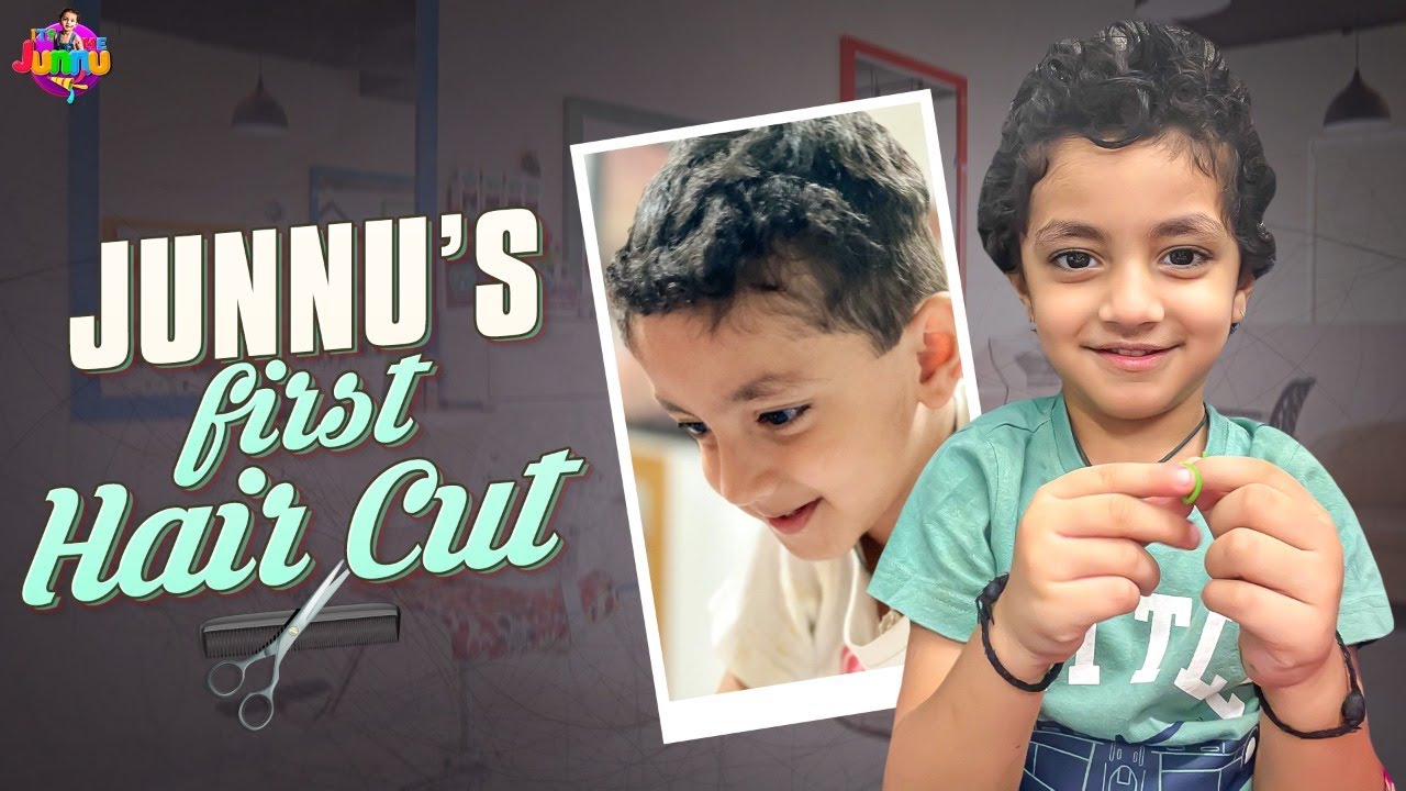 Junnu's First Hair Cut || Junnu Latest Video || Lasya Manjunath || It’s ...