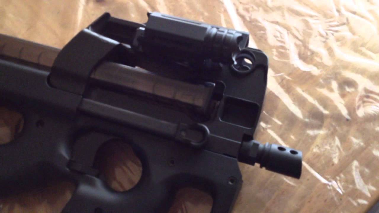 BF3 P90 Flashlight - YouTube