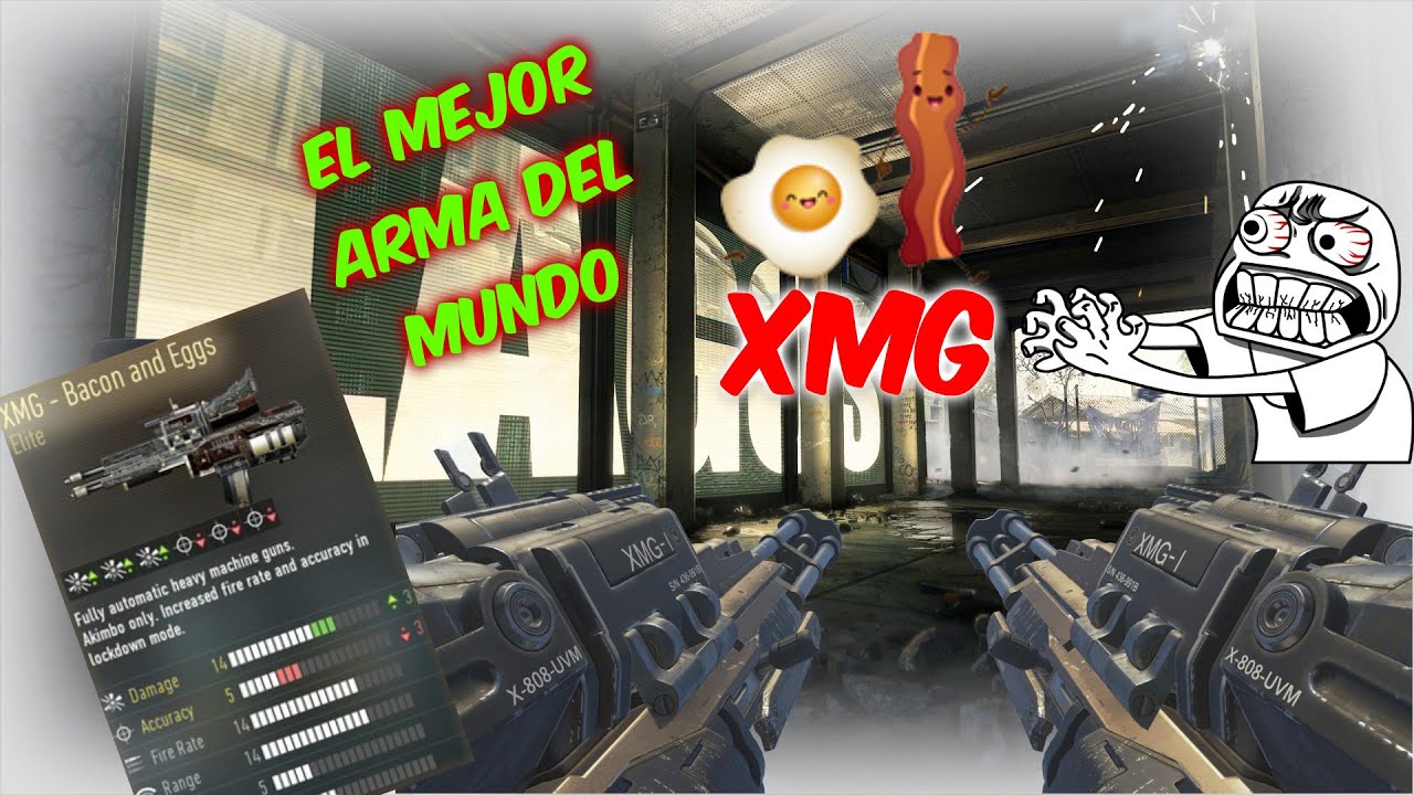 XMG el mejor arma del mundo | COD: Advanced warfare - YouTube