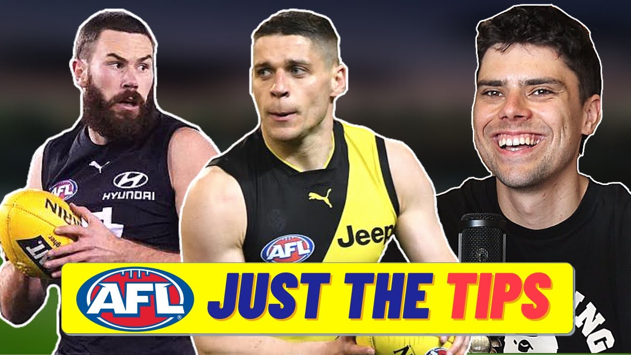 AFL Round 1 Predictions | JUST THE TIPS 2023 - YouTube