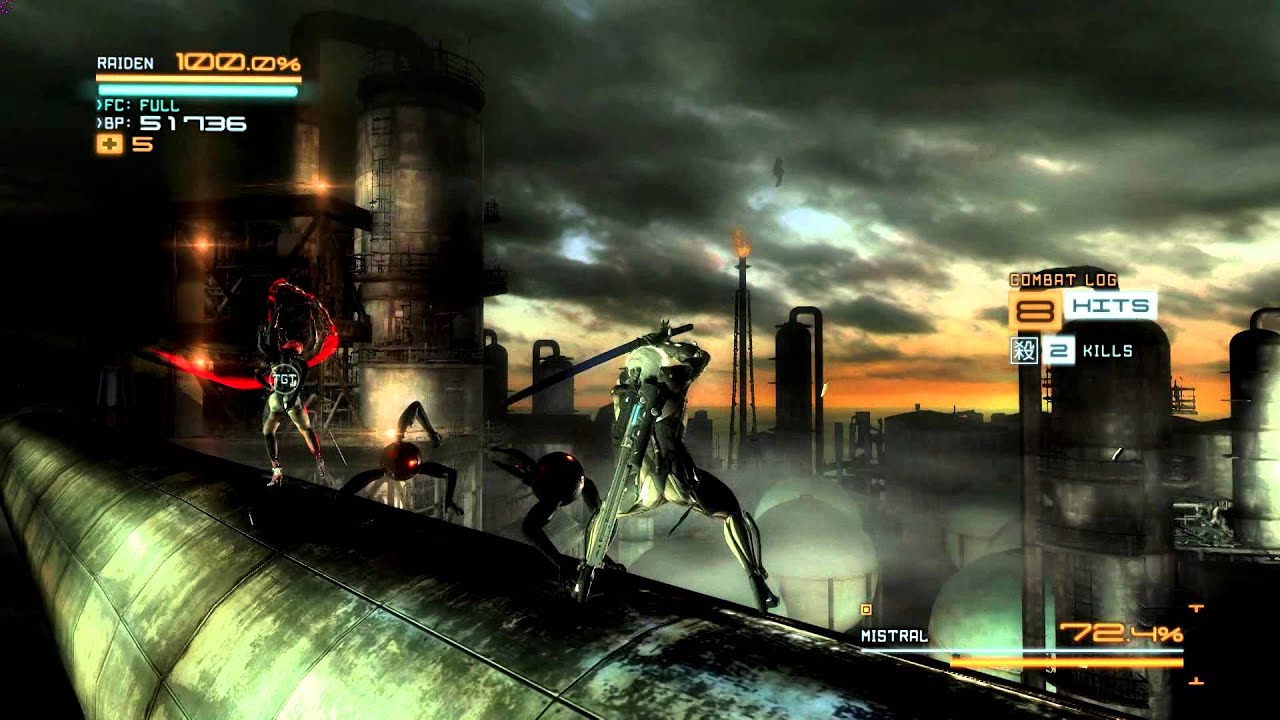 Metal Gear Rising: Revengeance: Mistral Boss Fight. - YouTube