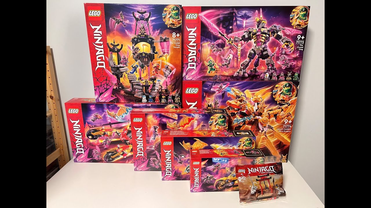 Early Lego Ninjago Crystalized set haul! (US) - YouTube