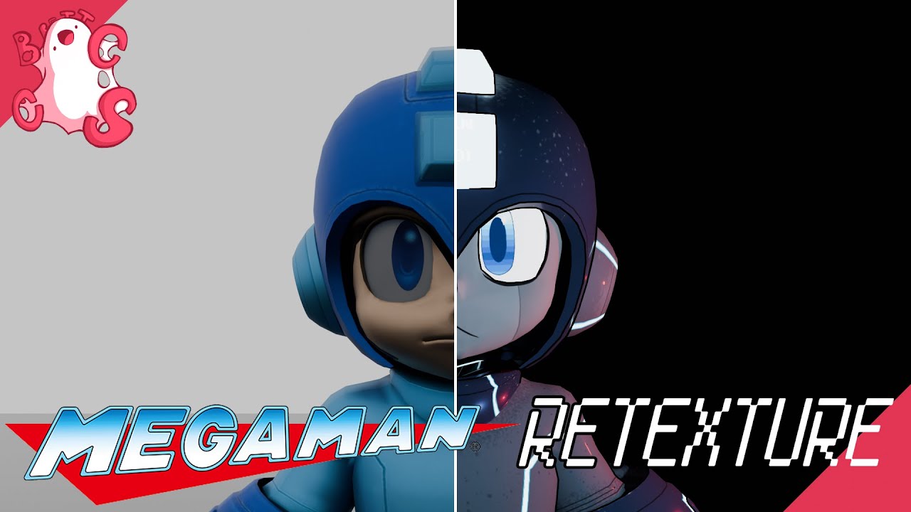 Retexturing Mega Man's Smash Model (Showcase) - YouTube