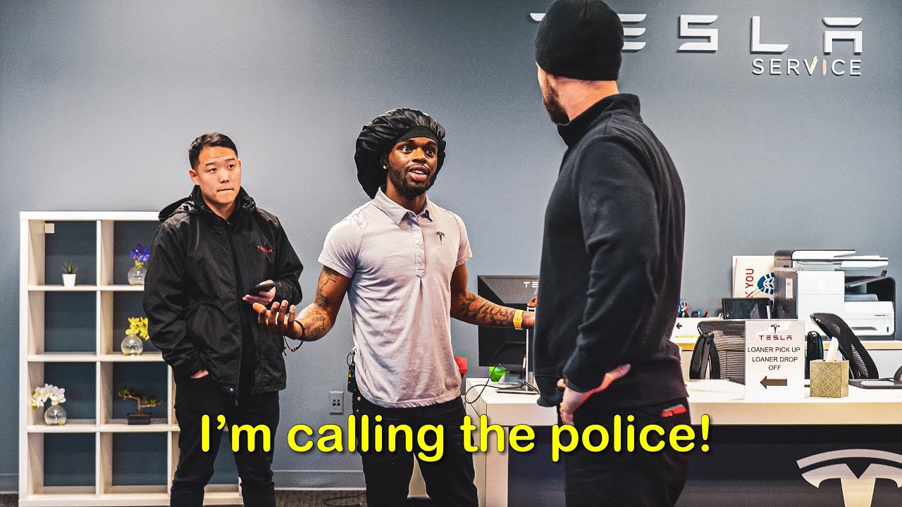 Fake Tesla Dealership Employee Prank! - YouTube