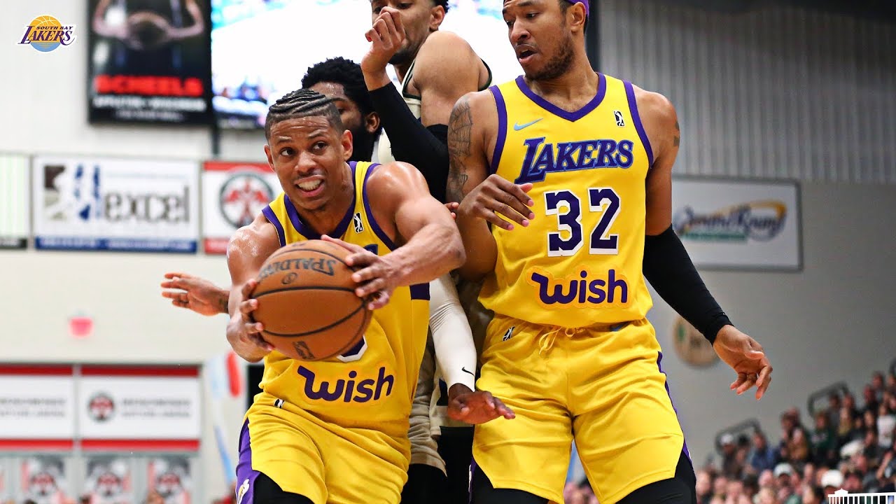 Scott Machado erupts for a career-high 40 points | South Bay Lakers ...