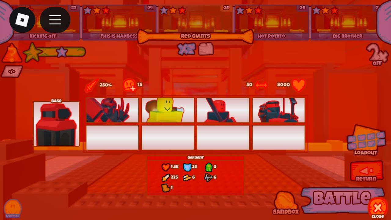 Red Giants (1 Star) - The Battle Bricks - YouTube