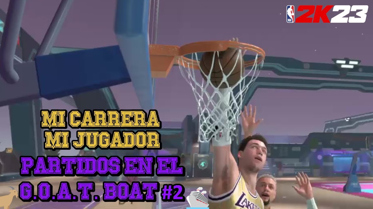 NBA 2K23 (PS4) 🏀 | Mi CARRERA | Mi JUGADOR | Partidos en el G.O.A.T ...