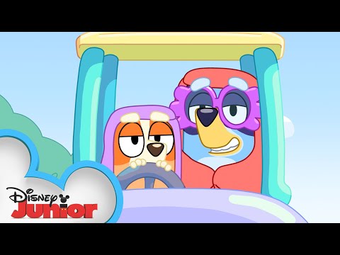 Bluey and Bingo Dress Up As Grannies 👵 | Bluey | @disneyjr