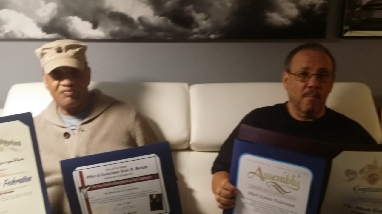 Original Founders of the Black Karate Federation - YouTube