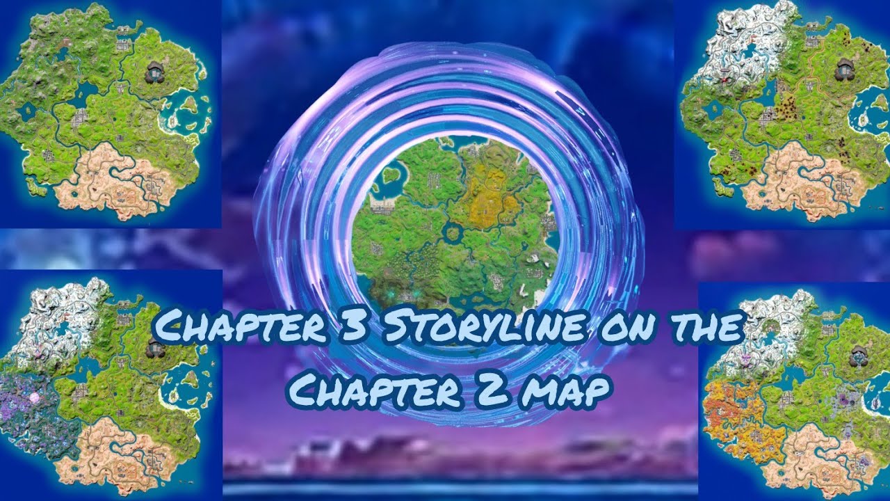 Chapter 3 Storyline in the Chapter 2 map (With Season 4)|@GG_RyanPlayz ...