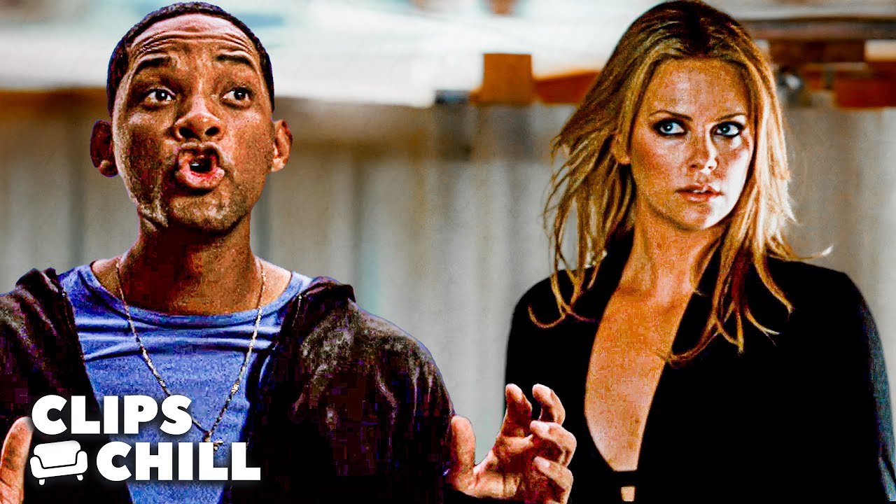 Hancock vs. Mary EPIC Fight Scene | Hancock (Will Smith, Charlize ...