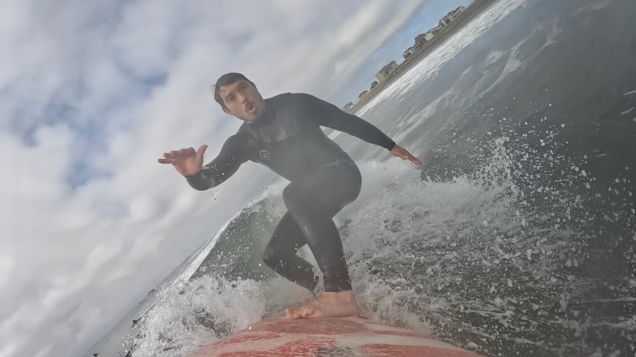 WARM WATER AND FUN WAVES!!! WASHINGTON COAST SURFING!!! - YouTube