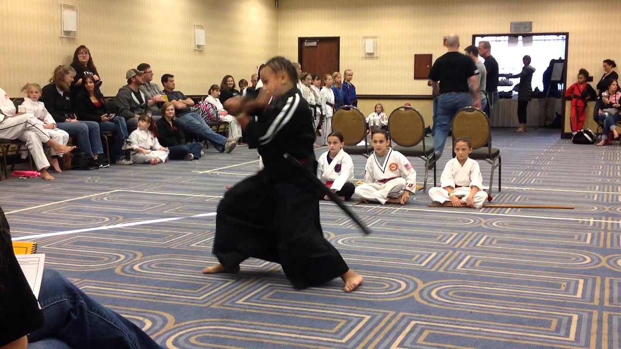 Yoanna (YoYo) H. - 8-9 Girls Traditional Weapons - Diamond Nationals ...