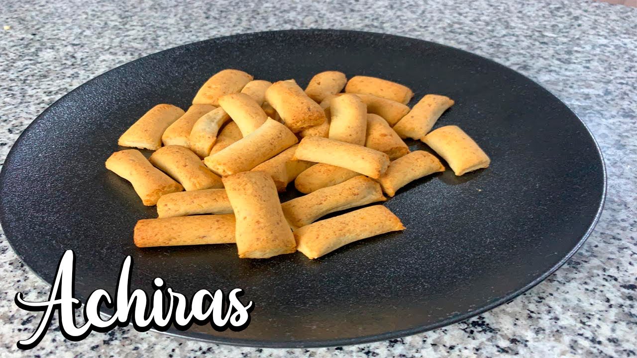Como hacer Achiras colombianas (hechas a mano) - YouTube