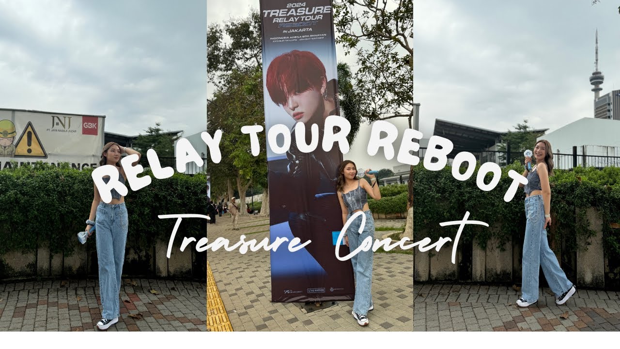 TREASURE Relay Tour REBOOT in JAKARTA vlog | Misha Awaloei - YouTube