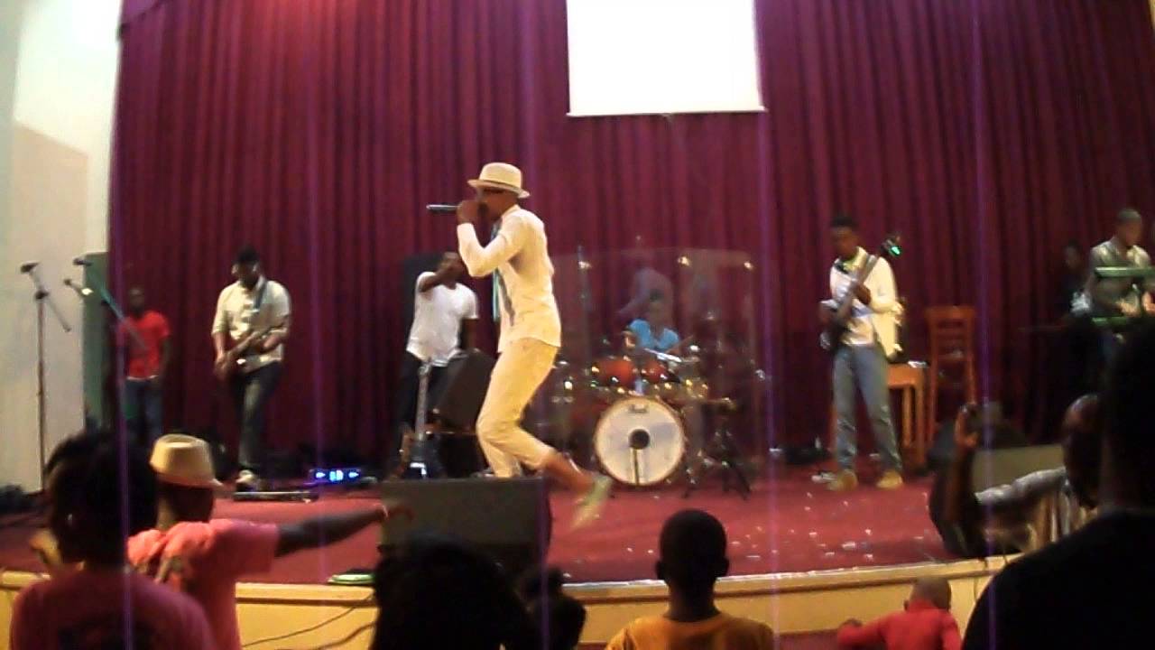 Jaron nurse at night of champs Caribbean Christian - YouTube