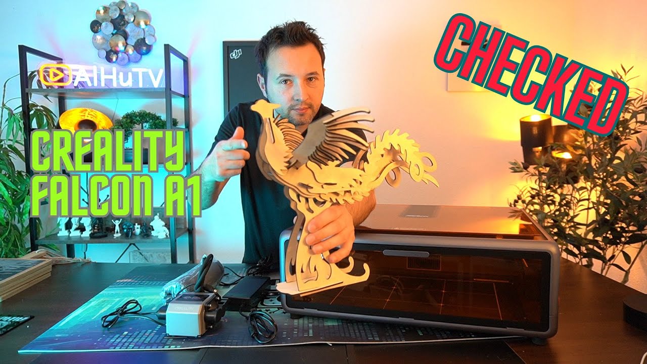 CREALITY FALCON A1 - REVIEW - YouTube