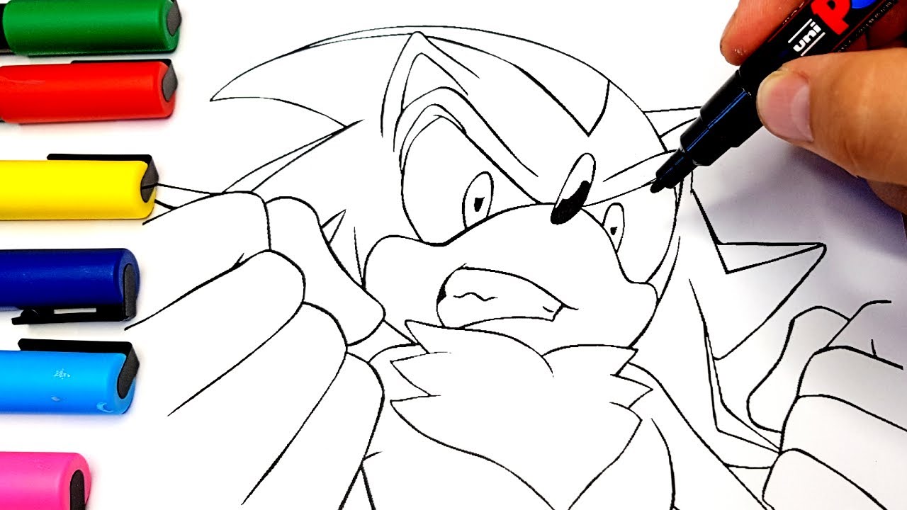 Evil Shadow from Sonic 3 - Coloring Pages!!! Janji - Heroes Tonight ...