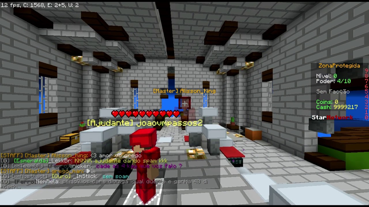 Servidor De Factions MegaBase StarNetWork Sou Mastrer - YouTube