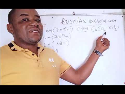 Easy Steps in Calculating Molecular Masses Using BODMAS - YouTube