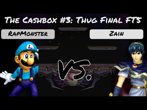 RapMonster (Luigi) vs. Zain (Marth) – The Cashbox #3: Thug Finals FT5