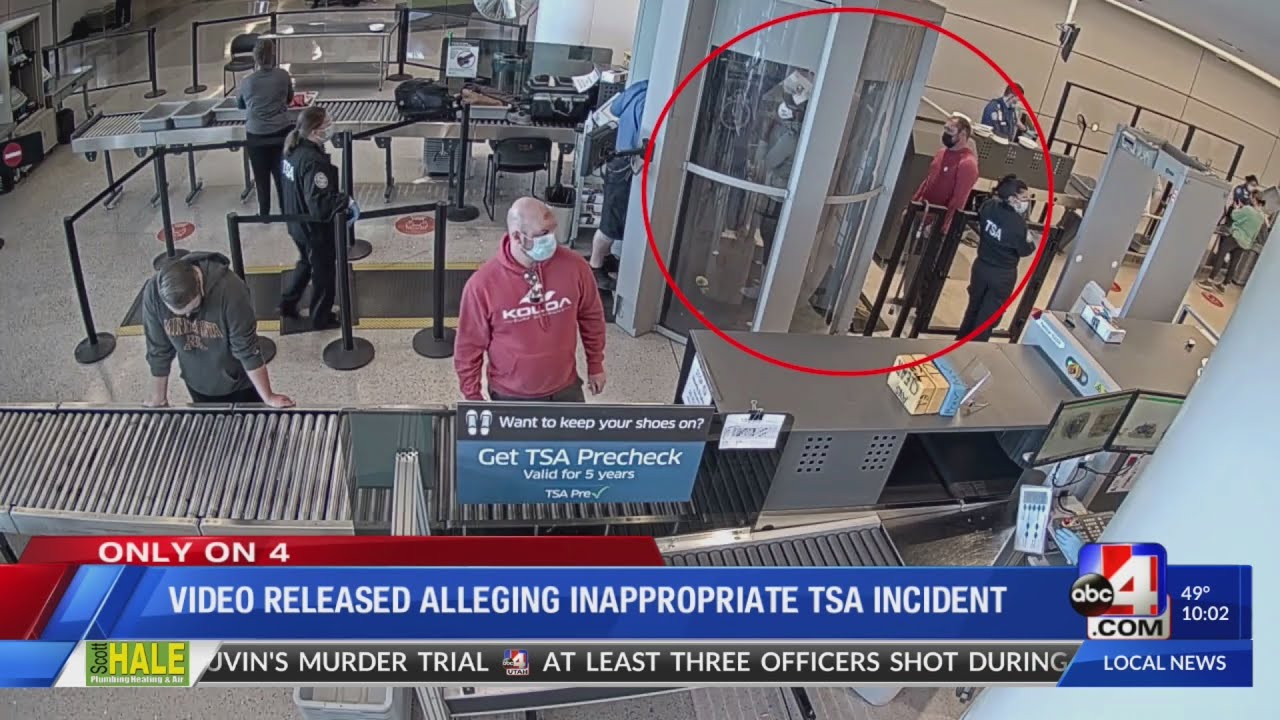 Video released alleging inappropriate TSA incident - YouTube
