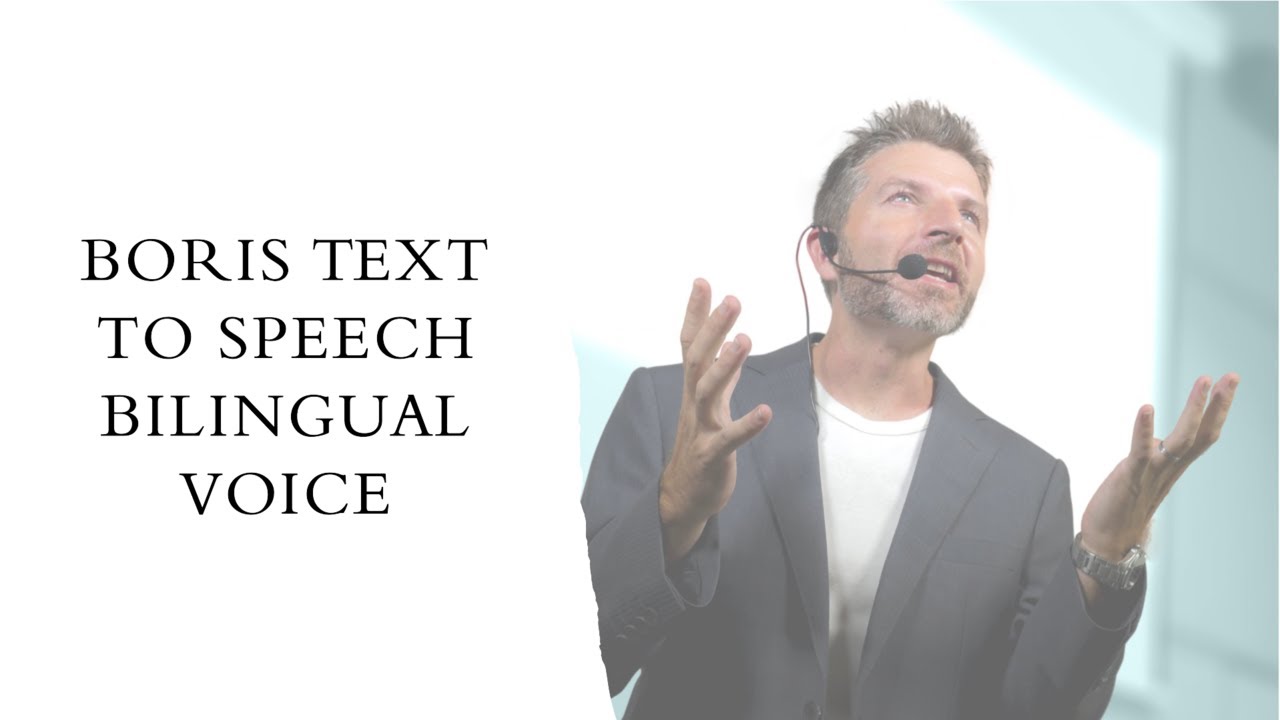Boris text to speech - YouTube