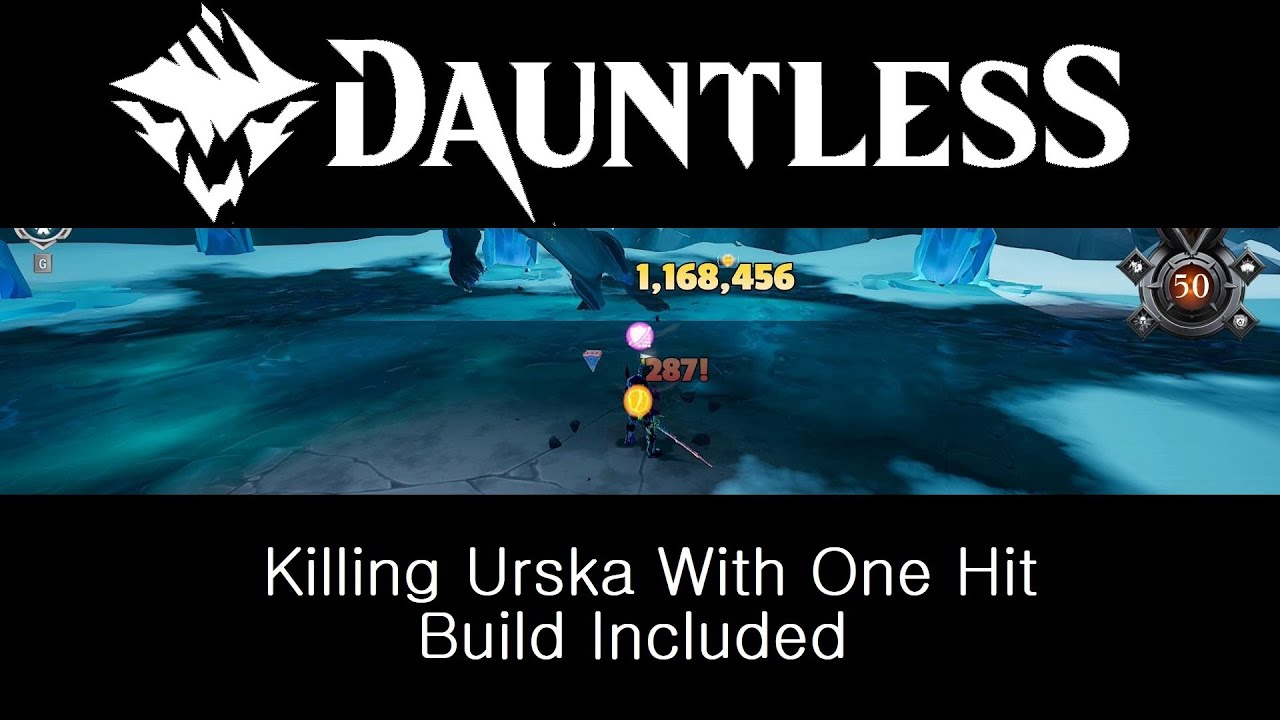Dauntless 1 Shot Urska Over 1 Million DMG - YouTube