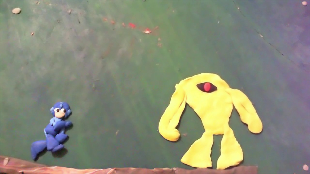 MEGAMAN Animation Stop Motion - YouTube
