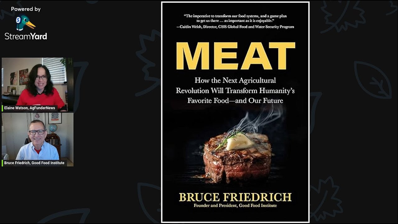 Taste, price, or bust: Bruce Friedrich’s roadmap for alt meat - YouTube