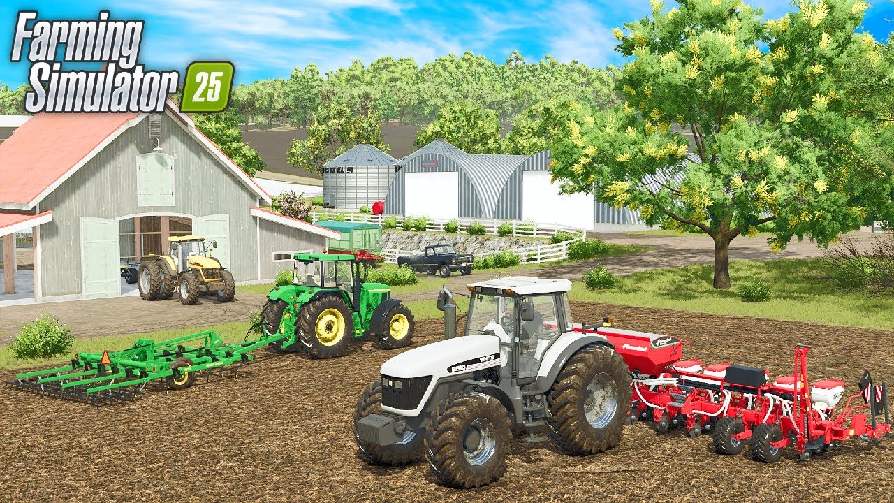 MY FIRST TIME PLANTING IN FS25! A LOT HAS CHANGED.... | FARMING ...