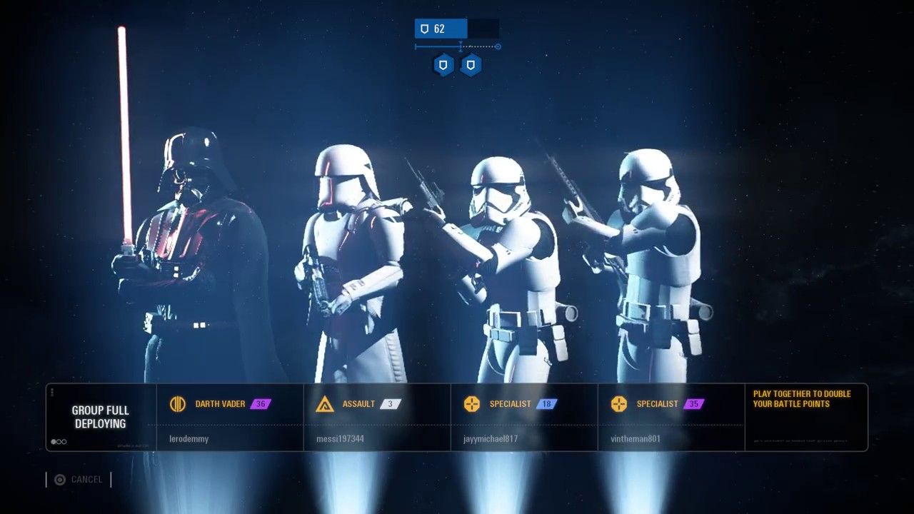 STAR WARS Battlefront 2: Darth Vader Destruction on Crait - Galactic ...