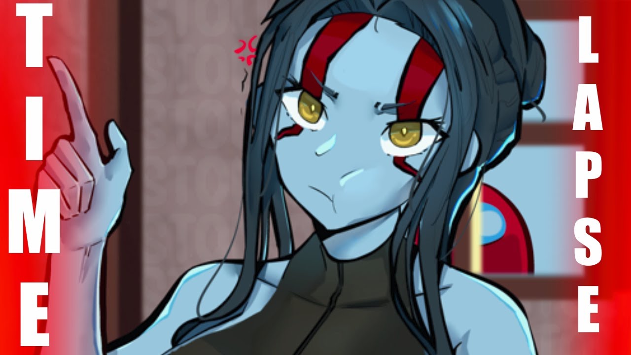 Karliah Art Timelapse | Deepwoken - YouTube