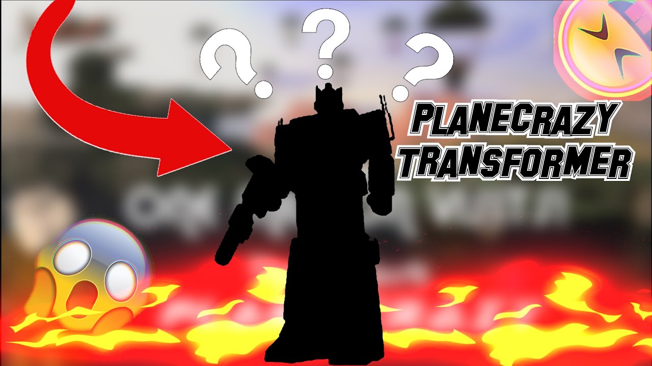 TRANSFORMER IN PLANE CRAZY (ROBLOX PLANE CRAZY) - YouTube
