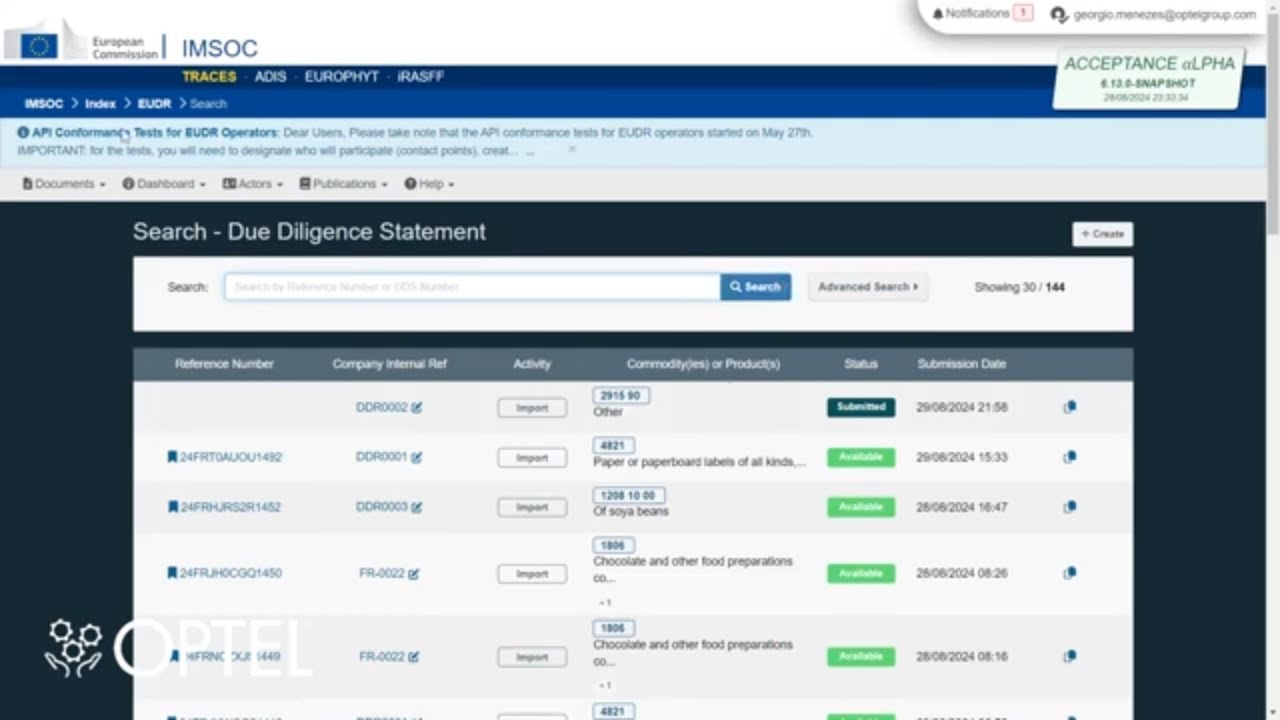 EUDR - How to submit a Due Diligence Statement - YouTube
