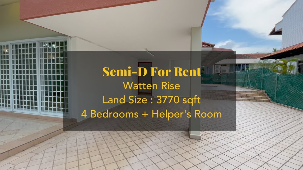 Semi-D For Rent Along Watten Rise | Walkthrough - YouTube