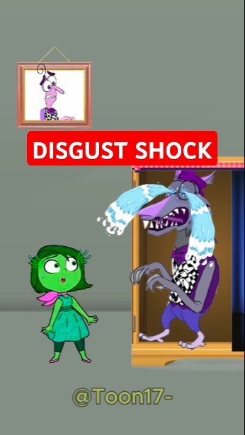 POV || Disgust Shock | Inside Out 2 #animation #insideout2 - YouTube