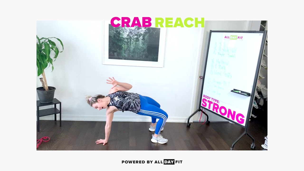 Crab Reach | All Day Fit - YouTube
