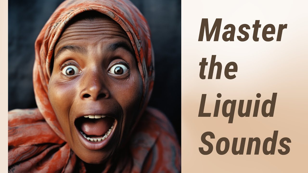 Let's Dive into the Liquid Sounds in English! - YouTube