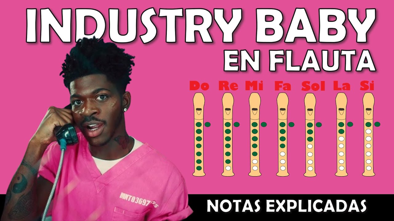 Industry Baby en Flauta Dulce 🎶 paso a paso con Notas Explicadas - YouTube