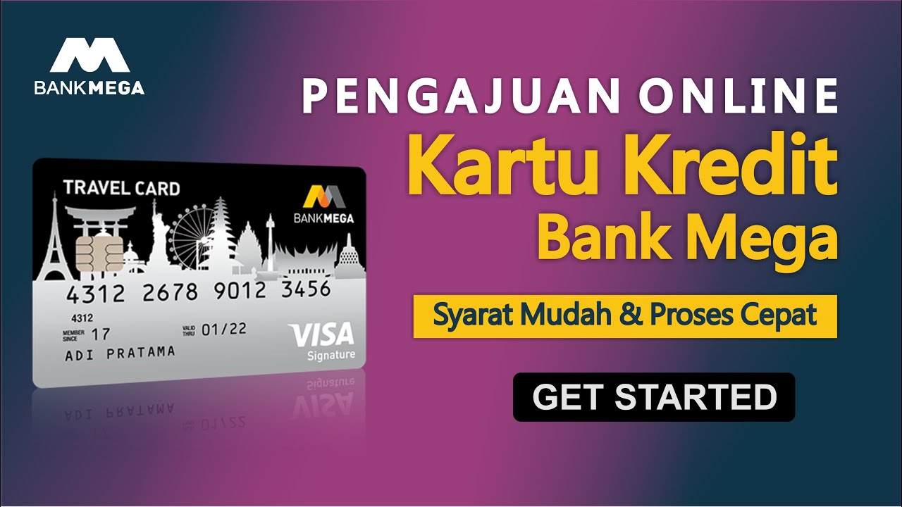 KARTU KREDIT BANK MEGA 🔥‼️cocok untuk pemula - YouTube