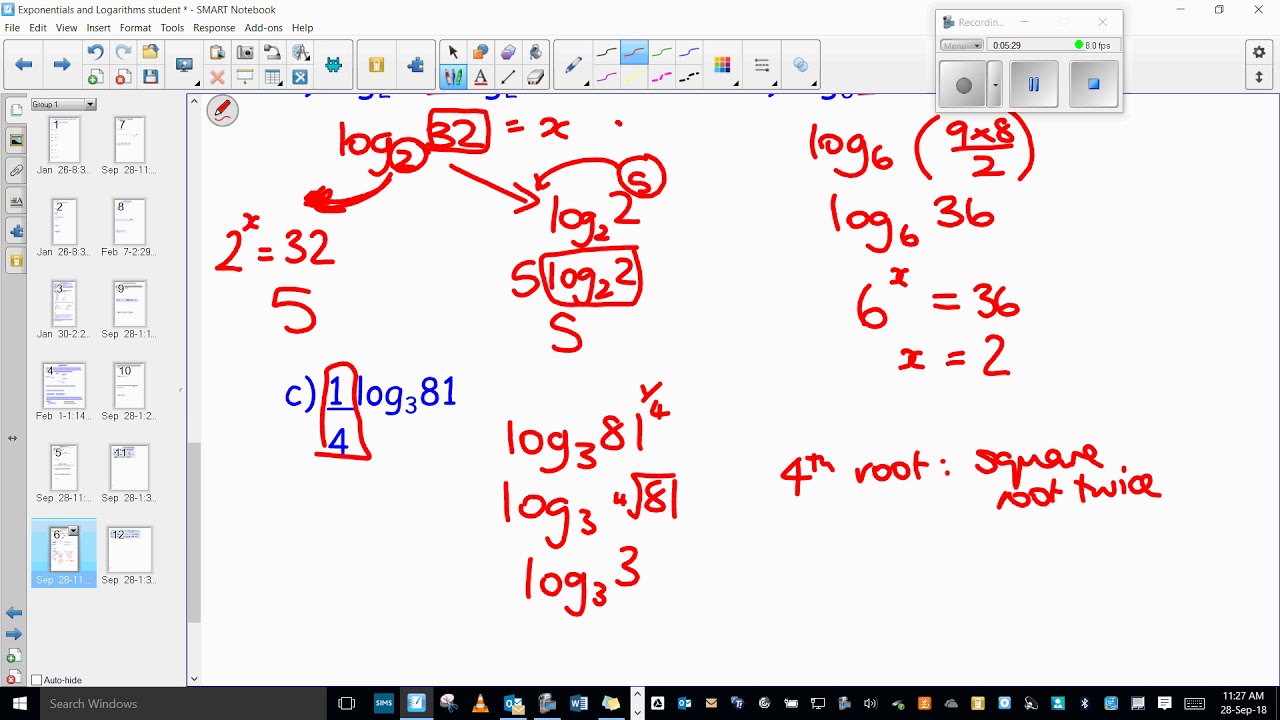 logs part 2 - YouTube