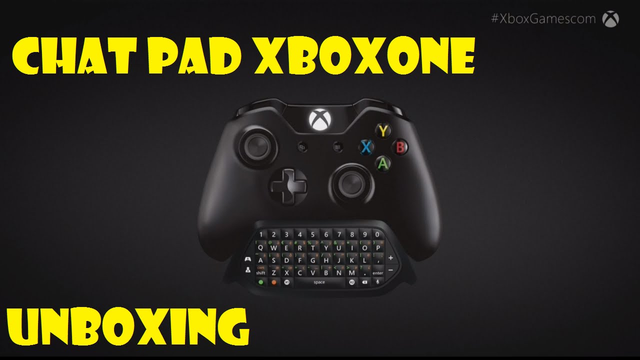 Chat Pad Xbox One | Unboxing - YouTube